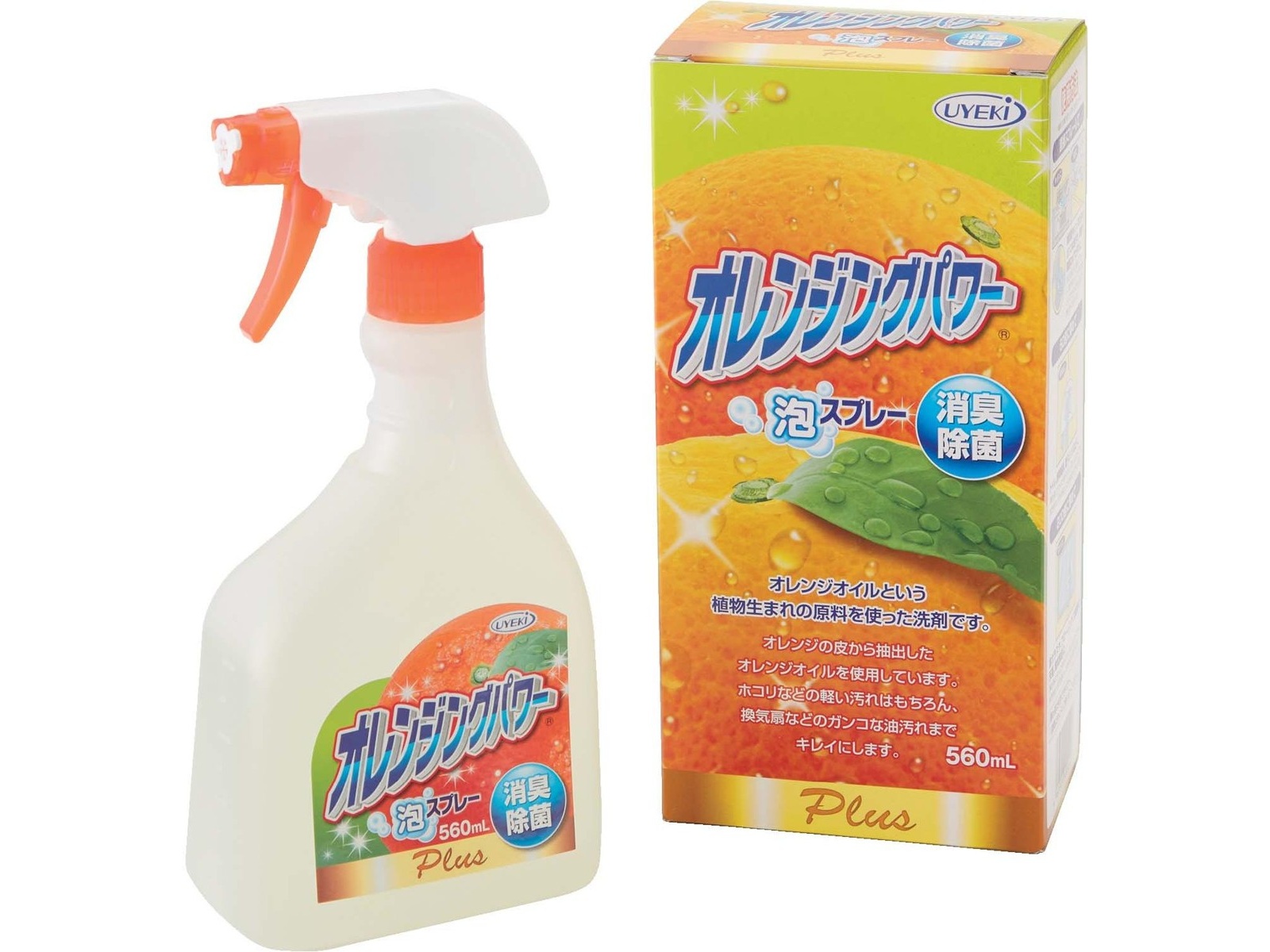 UYEKI オレンジングパワー泡スプレー消臭除菌Plus UYEKI オレンジングパワー泡スプレー消臭除菌Plus